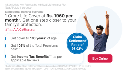 Know All About Best Life Insurance Policy in India | Tata AIA Life ...
