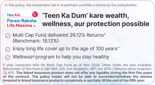 Tata AIA Param Raksha Life Maxima Plus: Secure Your Family's Future